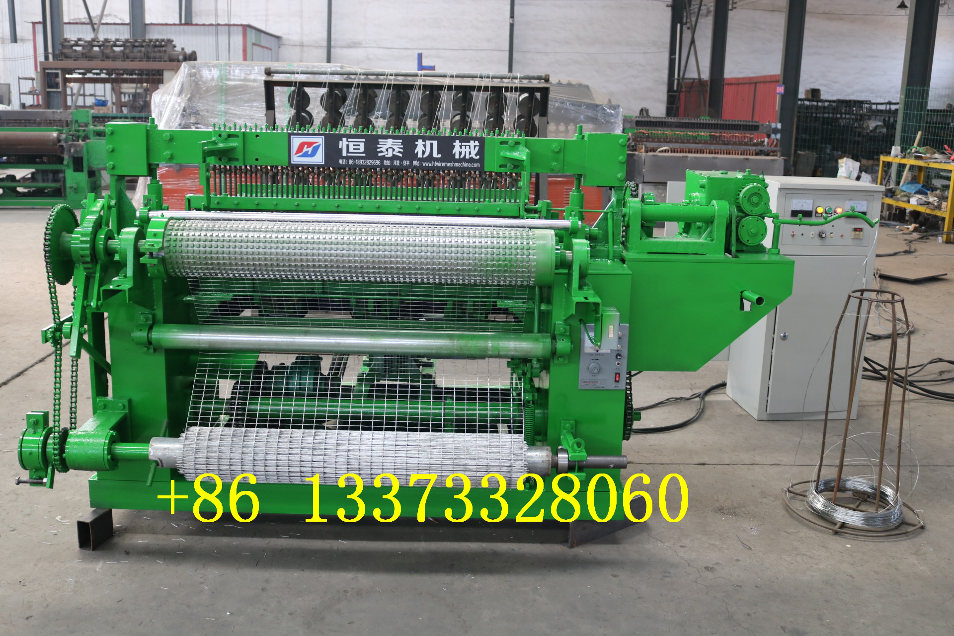 Fully Automatic Welded Wire Mesh Machine for Construction Building Wall ...